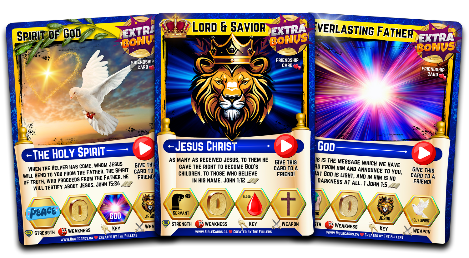 BibleCards - Bringing the Bible to Life! - Trade, Play, or Share ...